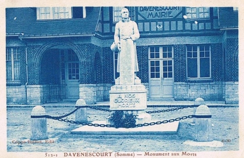 UN JOUR, UN PARCOURS – Paul BILLOT de Davenescourt – De la Somme à ...